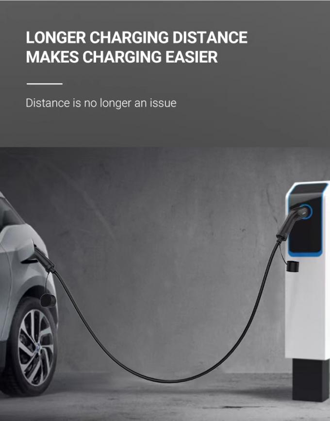 TPU Material Charging Cable Type 2 To Type 2 EV Cable 22kW (3 Phase 32A)