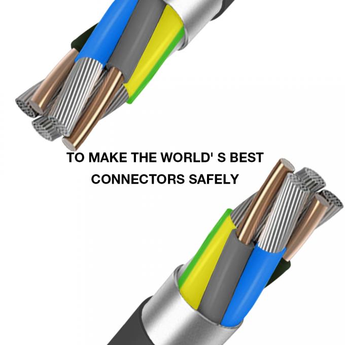 16A 3 Phase 11KW Type 2 To Type 2 EV Cable IP55 EVSE Cable