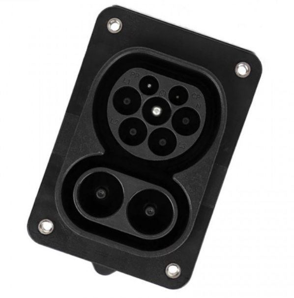 1000V DC Combo Type 2 CCS Combo Plug 80A 125A 200A IEC 62196-3