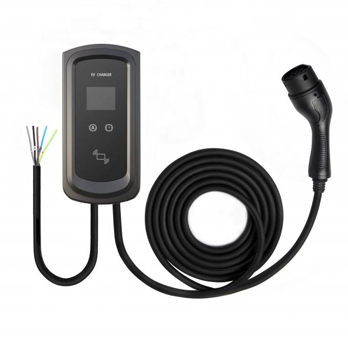 32Amp 22KW Wall Mounted EV Charger Wallbox EVSE 4KG UKCA ROHS ISO