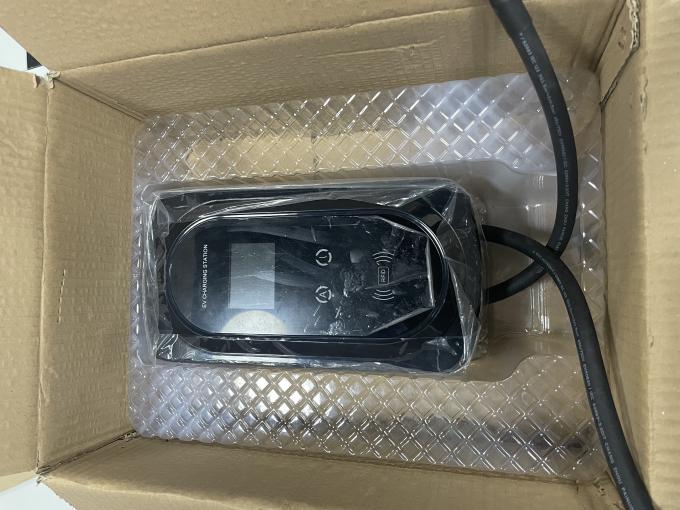 32Amp 7.2KW Wall Mounted EV Charger 2.8'' Color Screen EVSE Charger