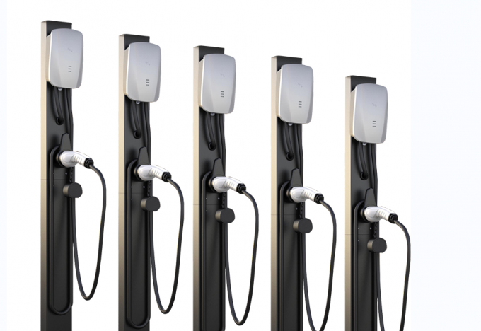 Blue Booth WIFI APP Wall Mounted EV Charger EV Charging Points IP54