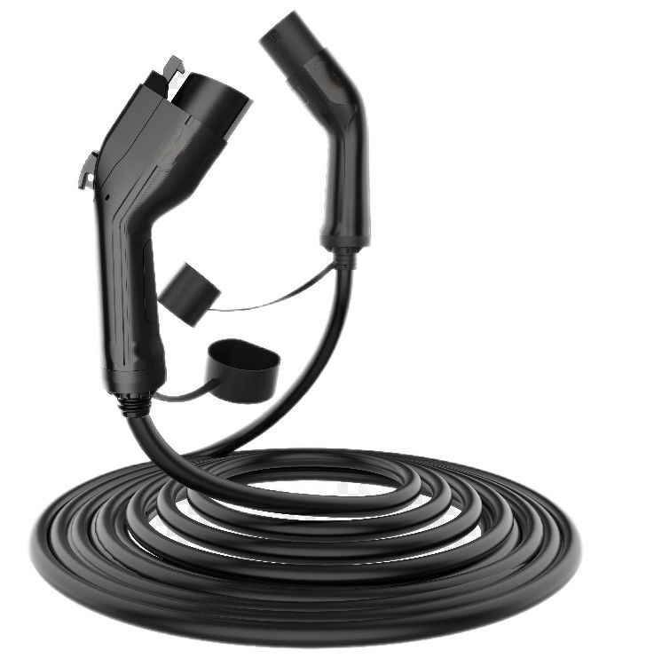 CE TUV Type 1 To Type 2 EV Cable 32A 7.4kW EVSE Supply Cable