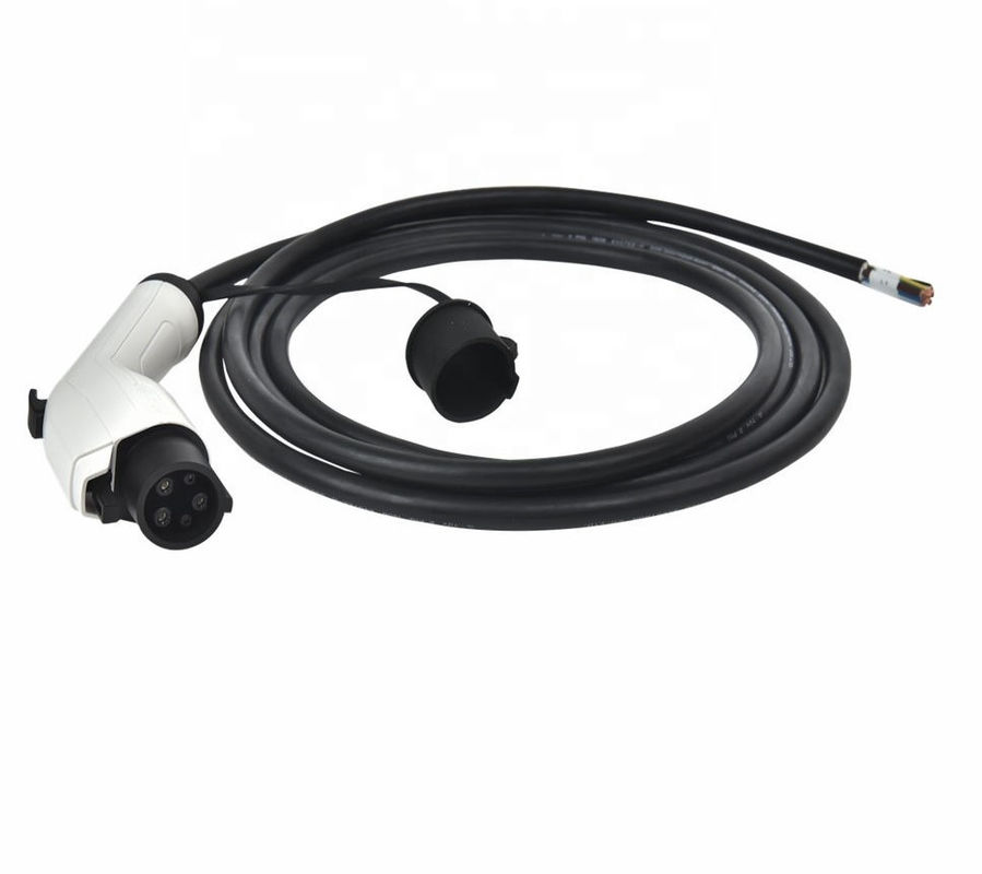 7.4kW Type 1 Plug Tethered Straight EV Charger Cables 32A IP55