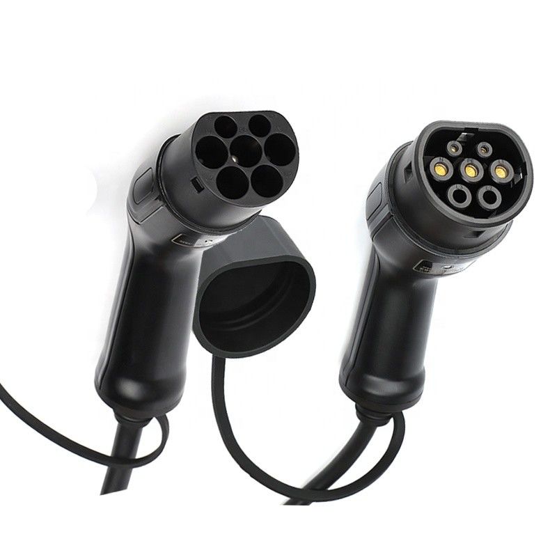 Type 2 To Type 2 32A 3 Phases TPU EV Cable 22kw EV Charging Extension Cable