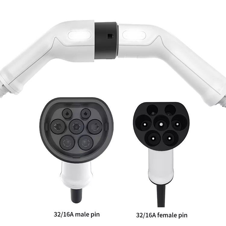 32A 250V 5M EV Charging Cable Type 2 To Type 2 For PHEV
