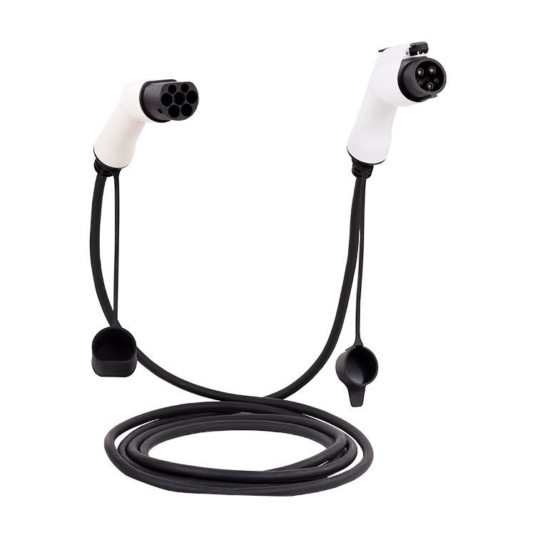 Electric Car Charging Type 1 To Type 2 EV Adapter Cable 32A Mode 3 3kg