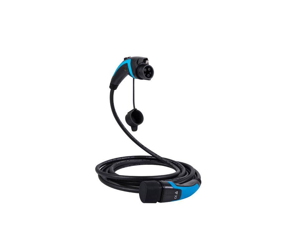 Mode 3 Charging Cable Type 1 To Type 2 16A 32A Single Phase