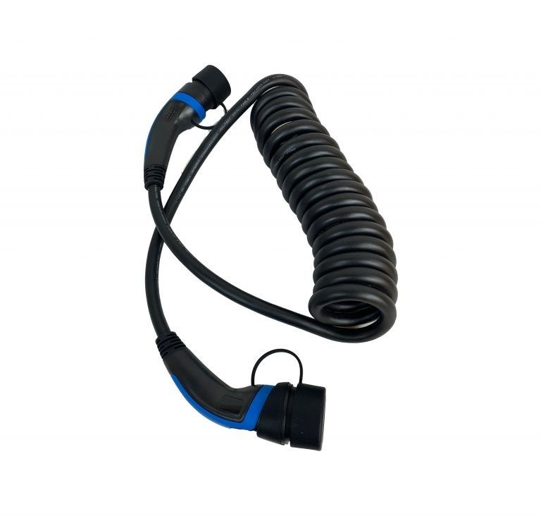 5M 22kW 3 Phase 32 Amp Type 2 To Type 2 Charging Cable IEC 62196-2