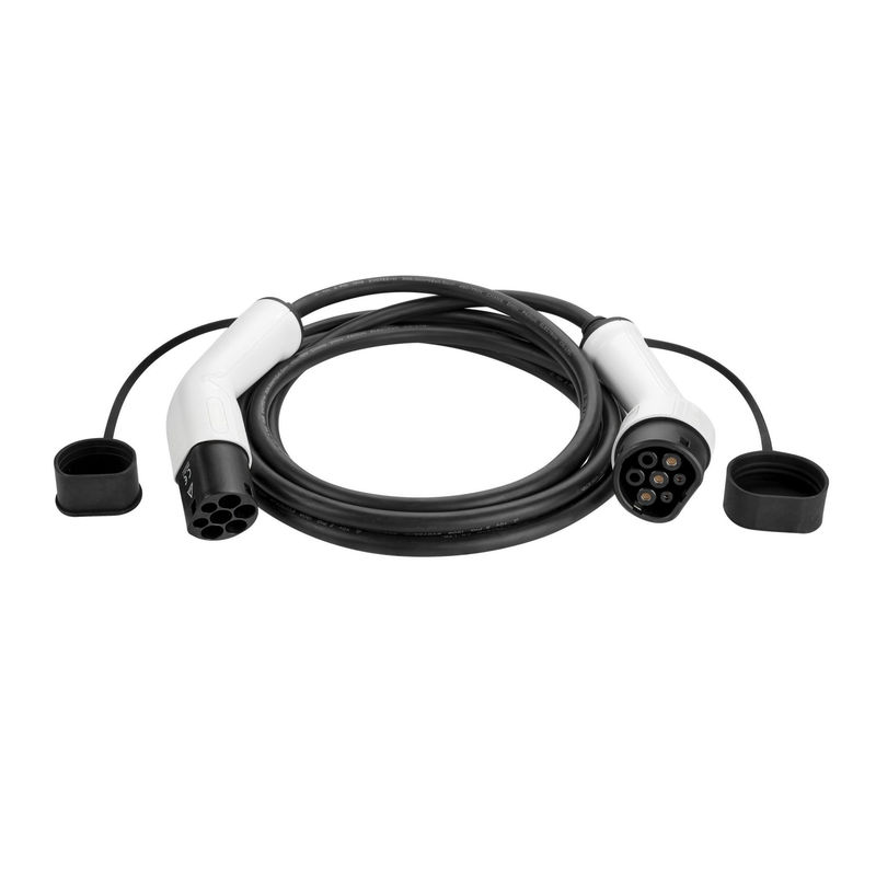 22kW 3 Phase 480V Type 2 To Type 2 Ev Charging Cable 10m IP55