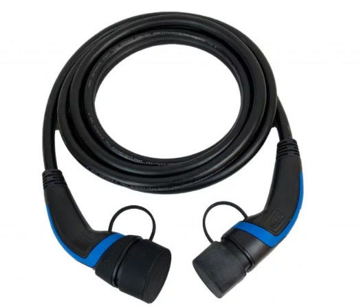 OEM Three Phase Coiled EV Type 2 Type 2 Charging Cable 16A 5M