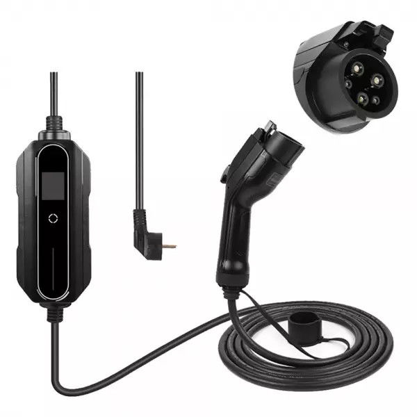 Level 2 16A EV Charger 220V 3.5kw Portable Home Electric Vehicle ...