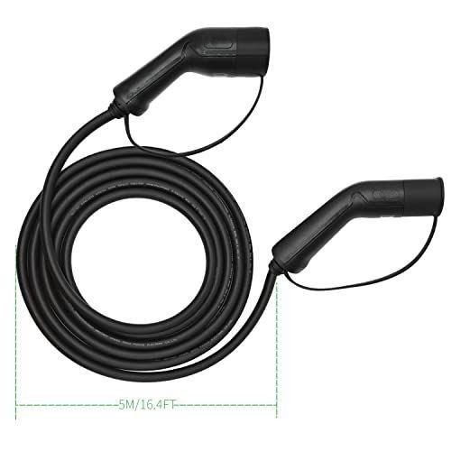 22kW Type 2 To Type 2 EV Cable 32A Three Phase Level 2 Electric Car Charger