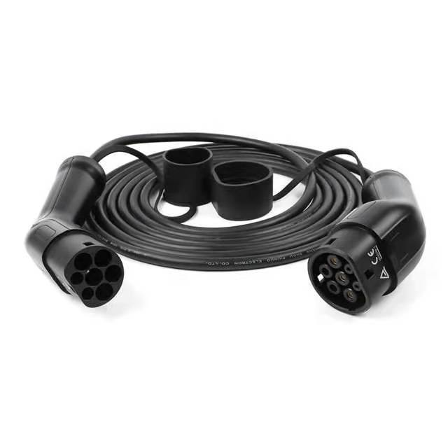16A 32A Electric Vehicle Type 2 Mode 3 Charging Cable 250V 480V