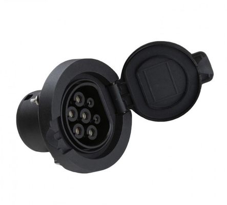 UL94 V-0 Three Phase Female Plug Socket IEC 62196-2 For EVSE Without Cable