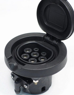 IEC 62196 3 Phase Type 2 Female Socket EV Charging Socket 4 Point