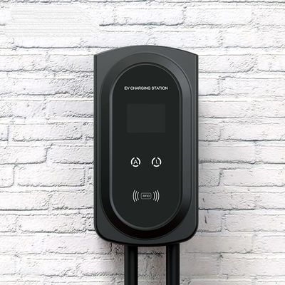 32Amp 22KW Wall Mounted EV Charger Wallbox EVSE 4KG UKCA ROHS ISO